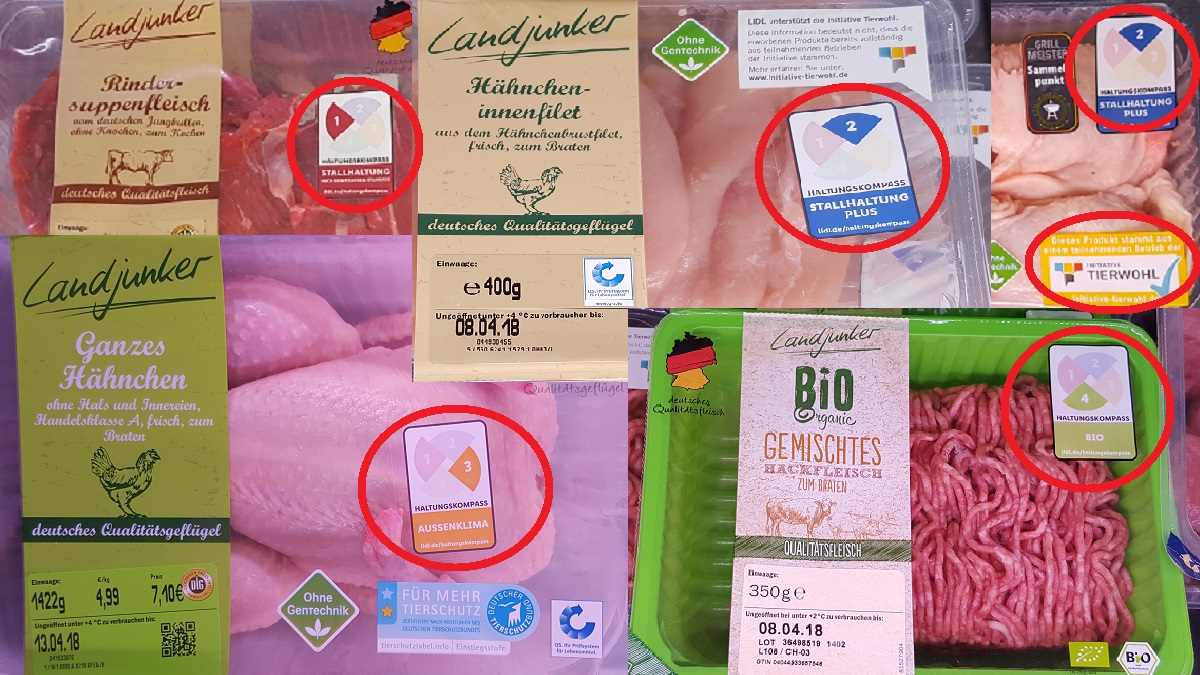 Erst ein einheitliches Label bringt Durchblick beim Einkauf von Fleisch ...